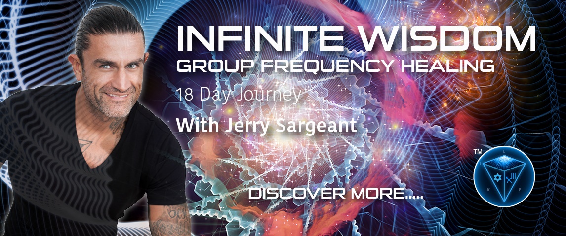 Launching the new 18 day infinite wisdom frequency healing - Jerry ...